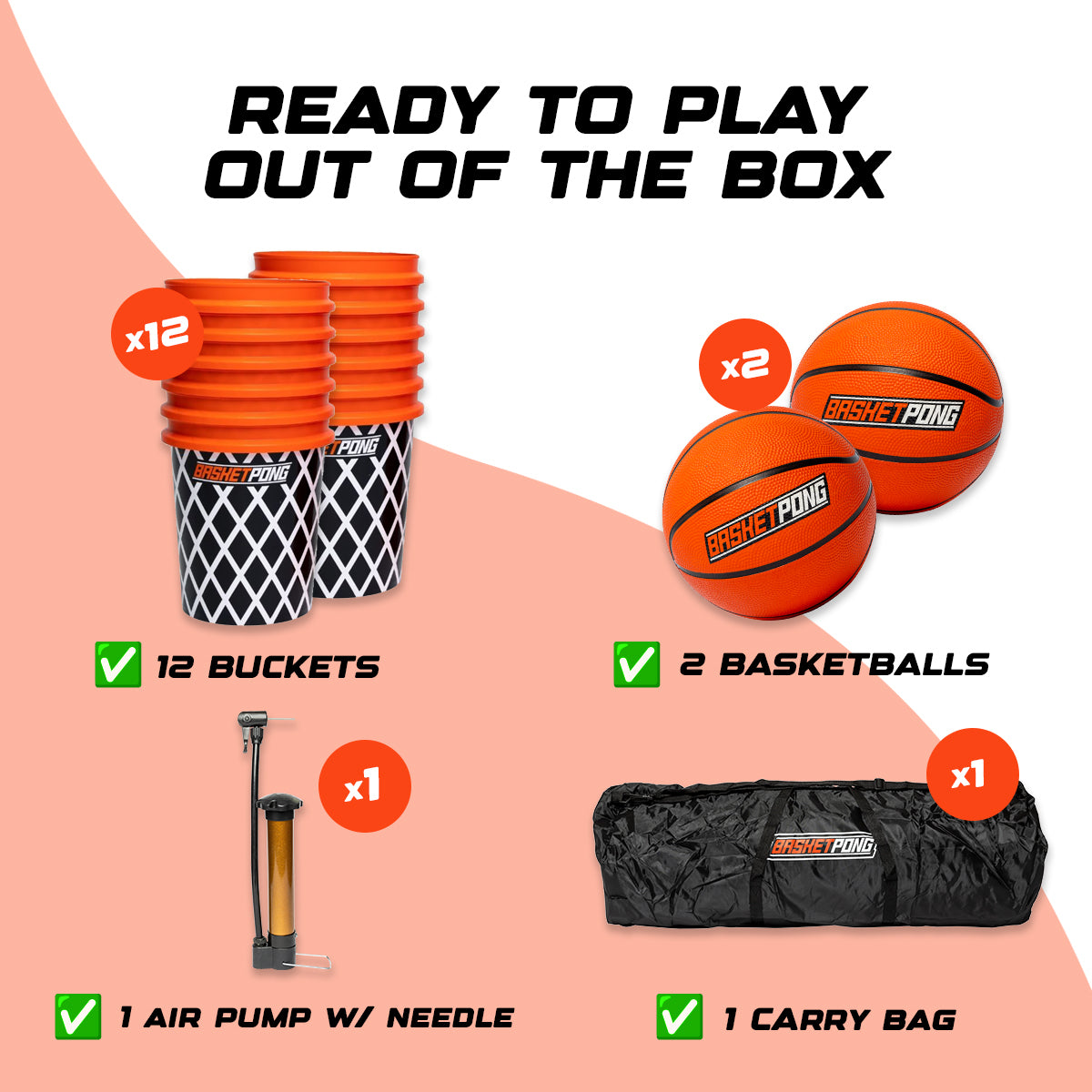 The First Backyard Pong Inspired Basketball Game