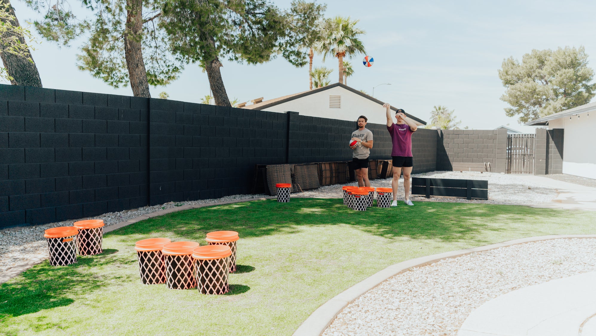 BasketPong | The First Backyard Pong Inspired Basketball Game