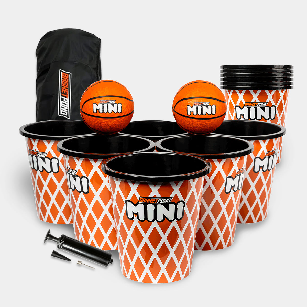 The First Backyard Pong Inspired Basketball Game